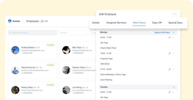 Amelia Booking Plugin Features: Elevate Your Booking Process