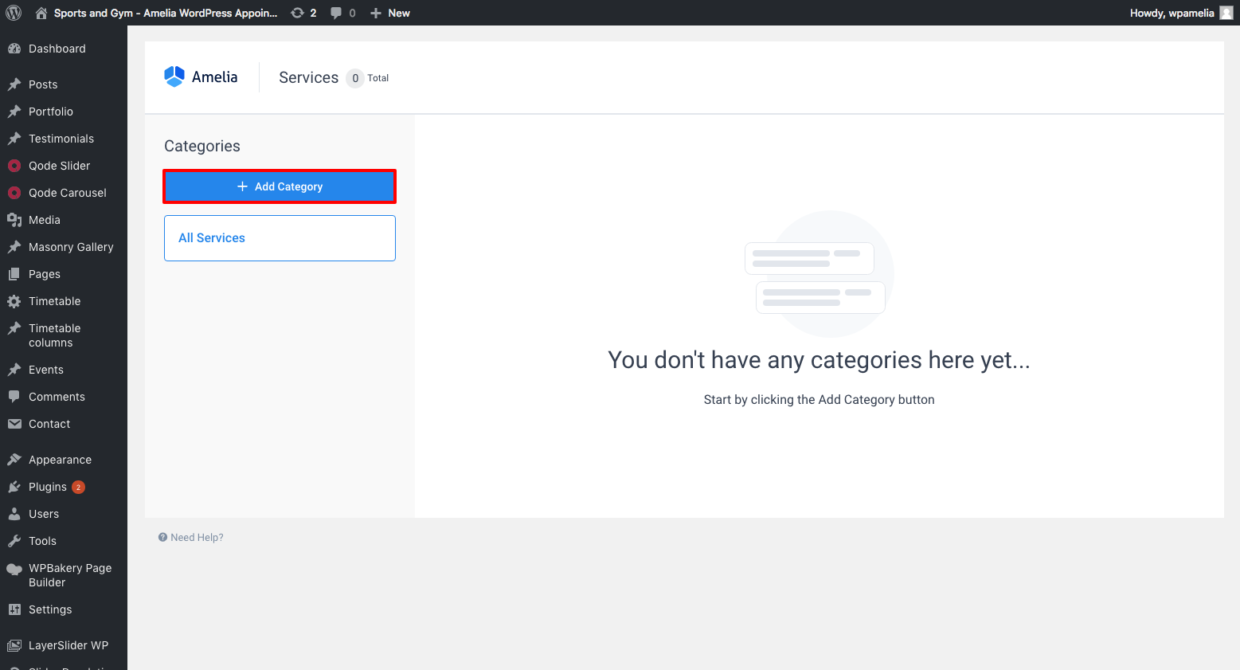 Quickstart Guide - Amelia WordPress Booking Plugin