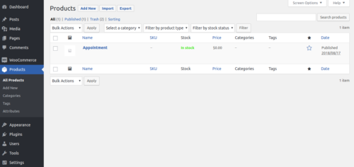 WooCommerce integration - Amelia WordPress Booking Plugin