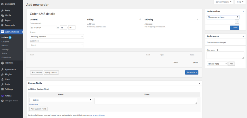 WooCommerce integration - Amelia WordPress Booking Plugin