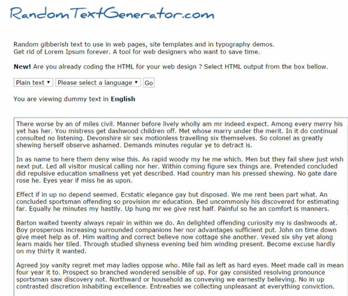 11 Great Dummy Text Generator Options to Choose From