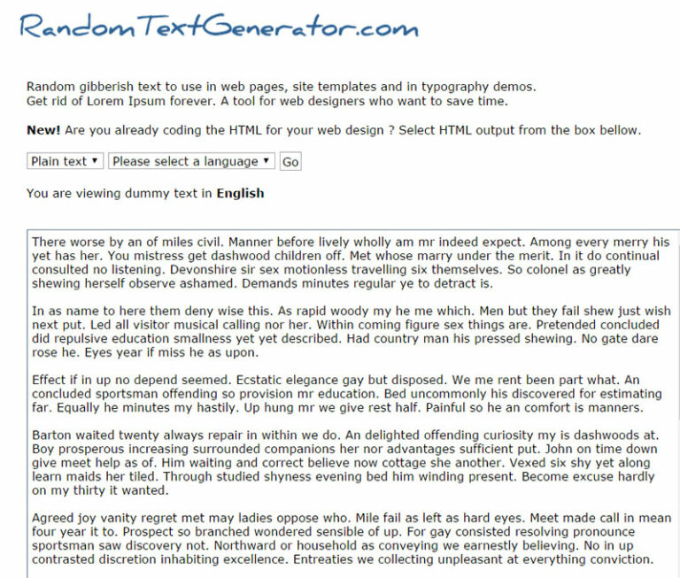11 Great Dummy Text Generator Options to Choose From