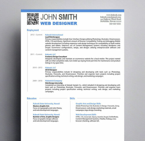 Perfecting Your Web Designer Resume: A Guide & Examples