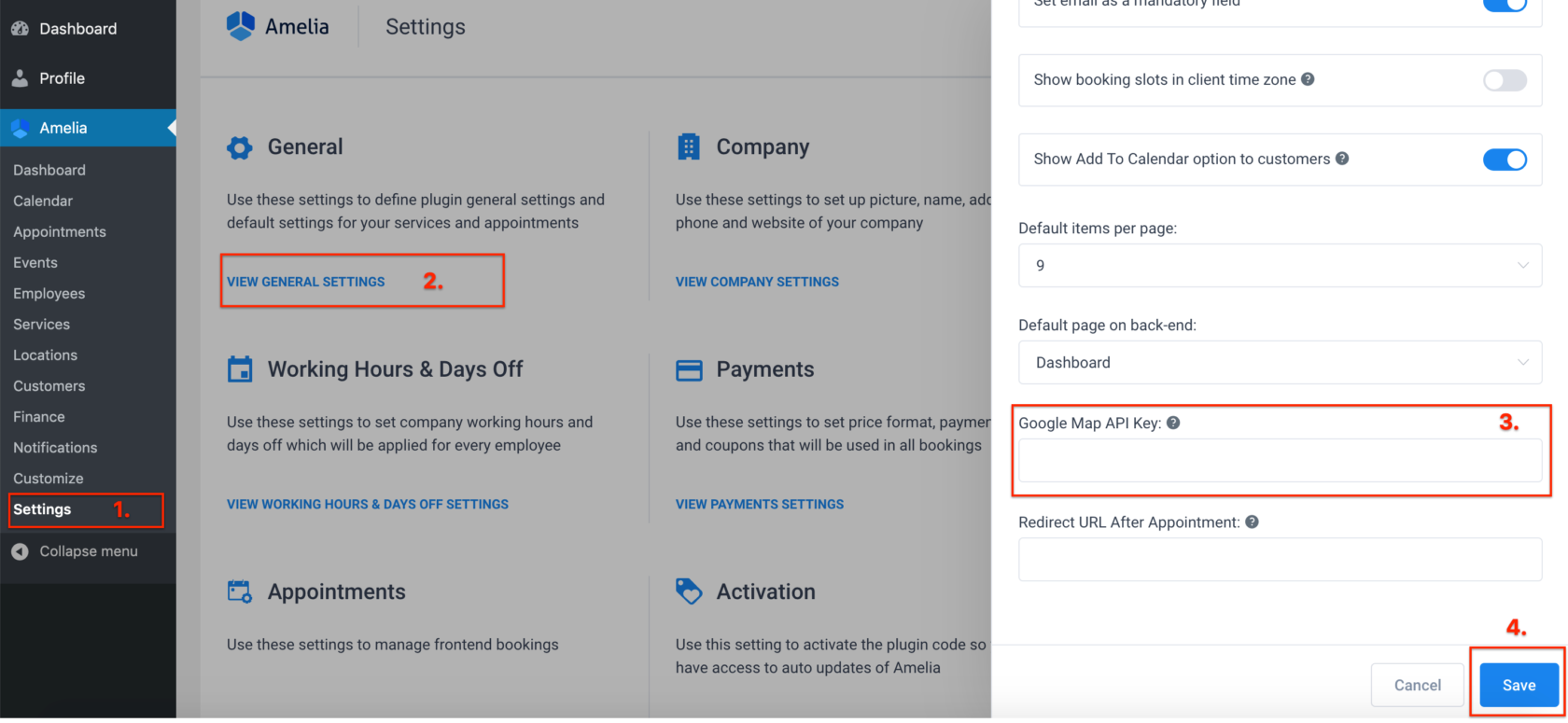 Locations | Amelia WordPress Booking Plugin