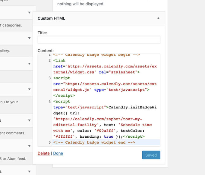 How to Embed Calendly in WordPress Without a Plugin