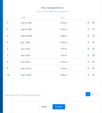 Recurring Appointments - Amelia WordPress Booking Plugin