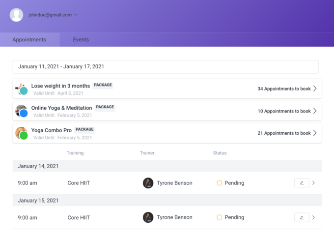 Creating Packages in Amelia WordPress Booking plugin
