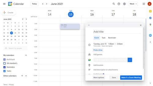 How to Add Class Schedule to Google Calendar Easily