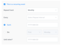 Events - Amelia WordPress Booking Plugin