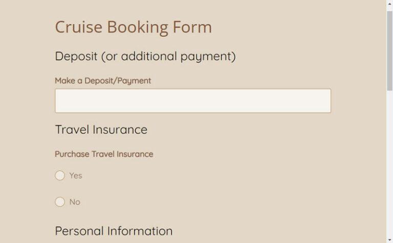Inspiring Booking Form Templates for Your Website