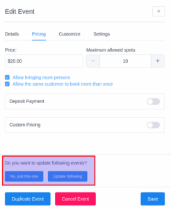 Recurring Events - Amelia WordPress Booking Plugin
