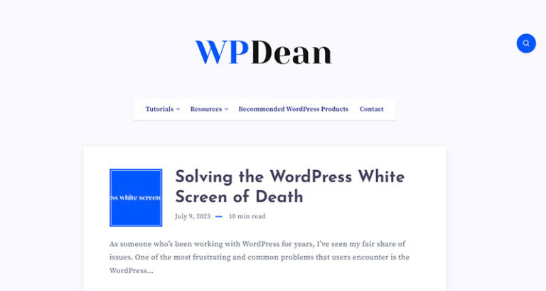Blue websites with awesome color palettes you must see