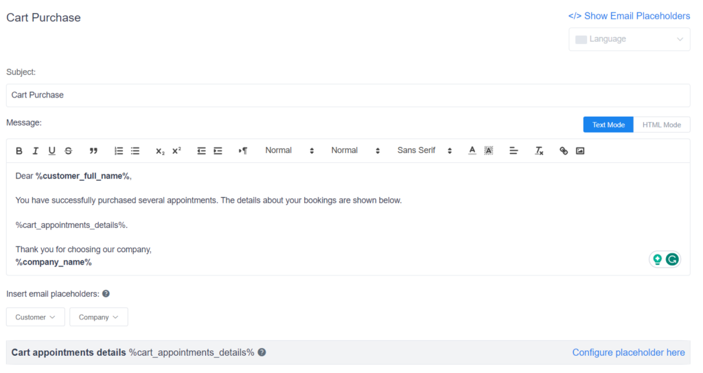 Cart - Amelia WordPress Booking Plugin