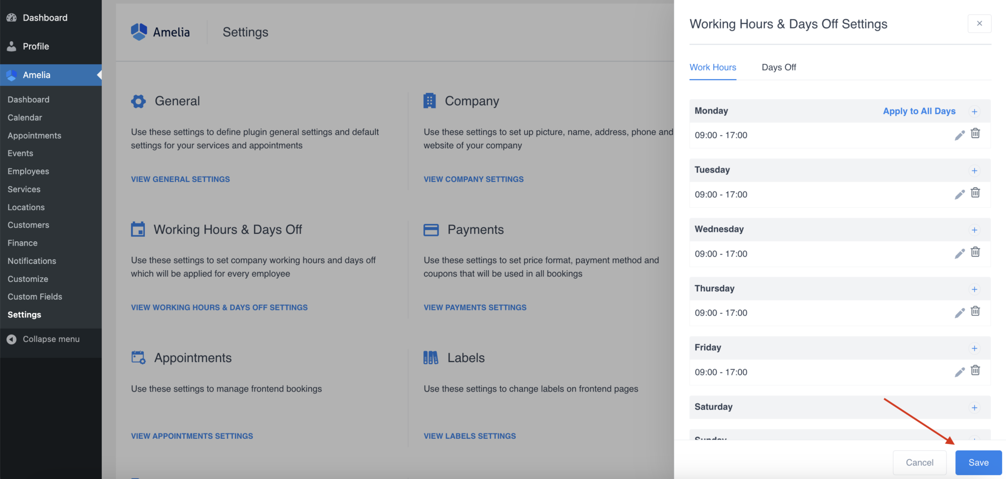 How to Configure Working Hours in Amelia: A Step-By-Step Guide