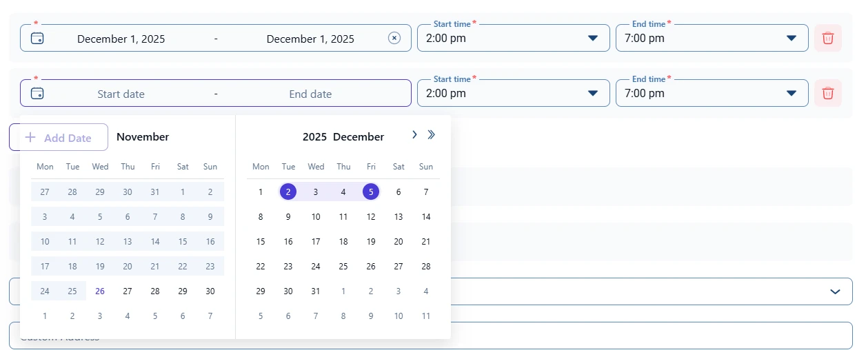 Event quick start guide - Amelia WordPress Booking Plugin