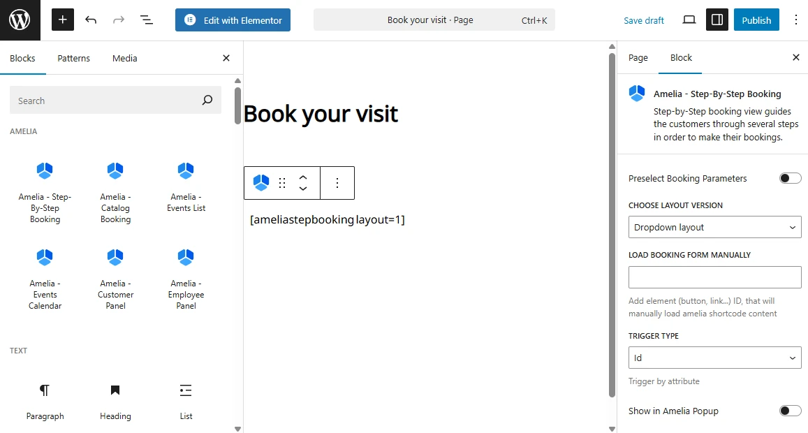 Service quick start guide - Amelia WordPress Booking Plugin