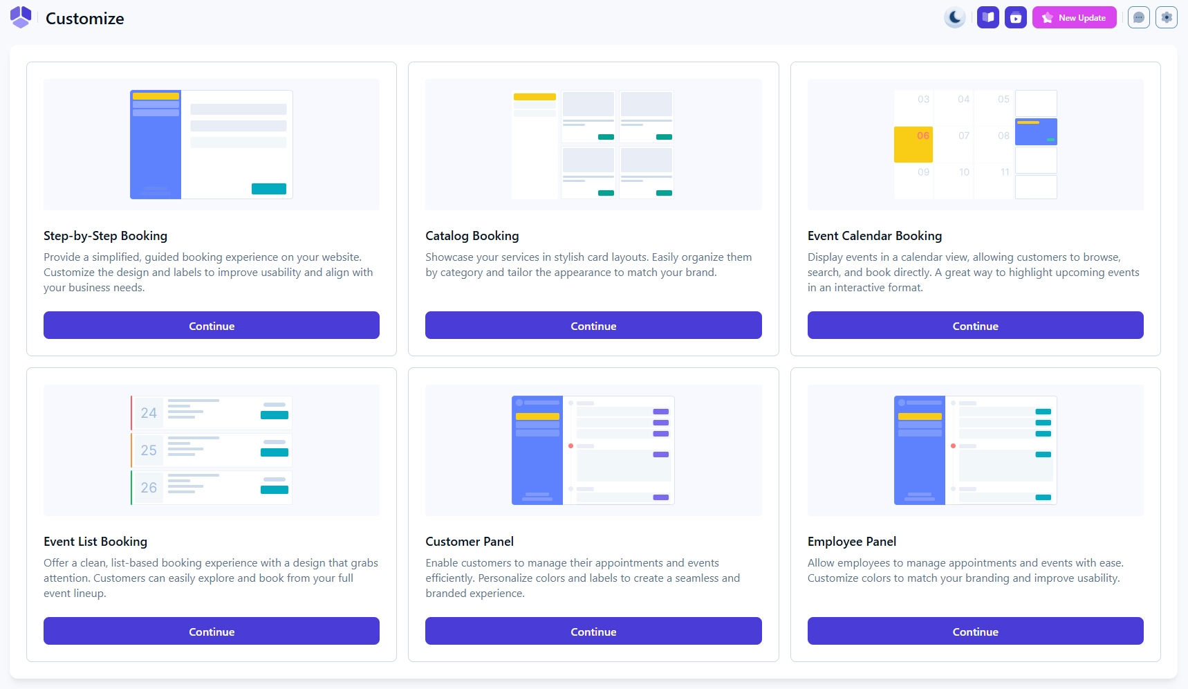 Customize - Amelia WordPress Booking Plugin