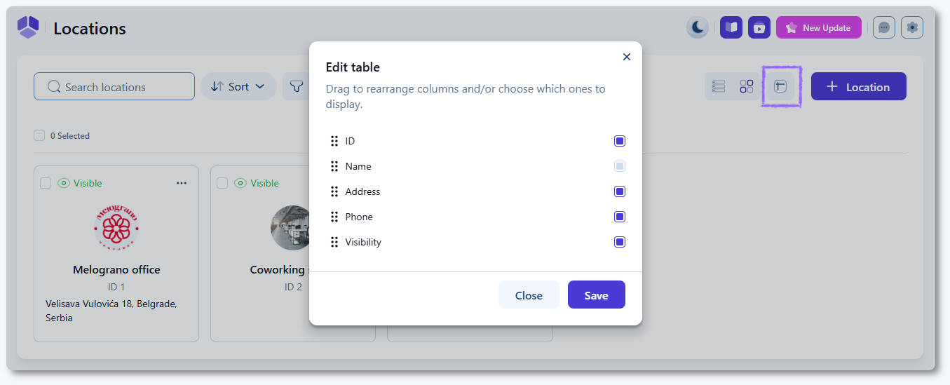 Locations - Amelia WordPress Booking Plugin